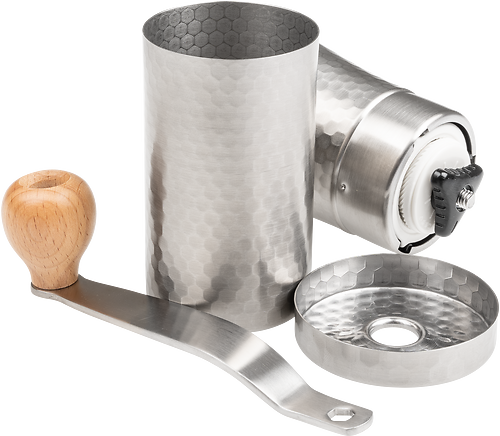 Stainless Steel and Ceramic Coffee Mill