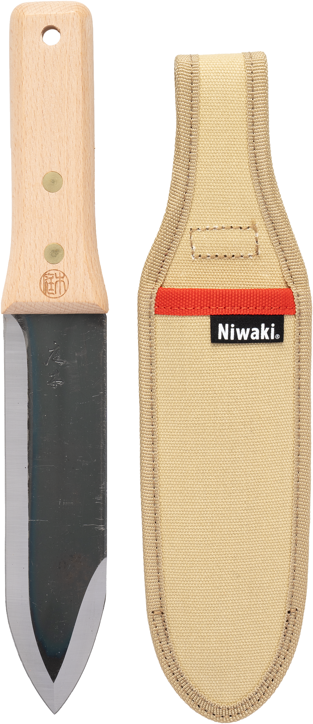 Niwaki Hori Hori Pro - Japanese weeding trowel + canvas sheath