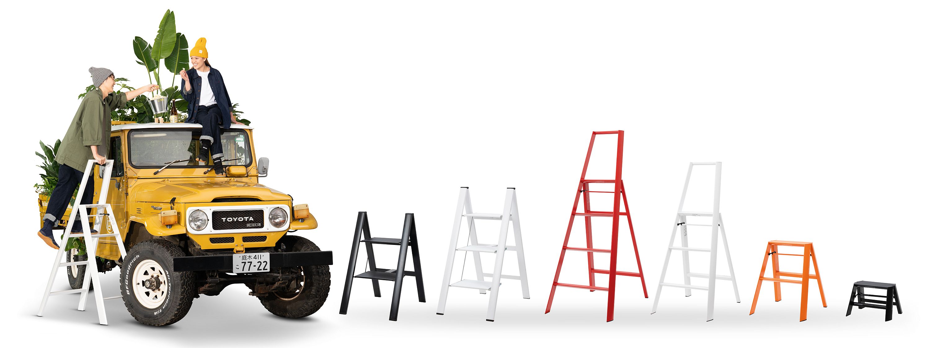 Lucano - Shop Now Award Winning Step Ladders From Japan | Niwaki