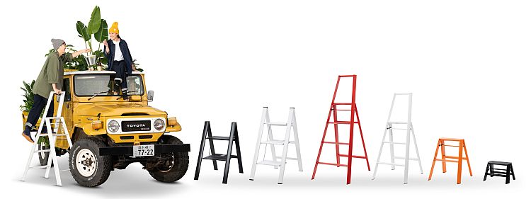 Lucano - Shop Now Award Winning Step Ladders From Japan | Niwaki