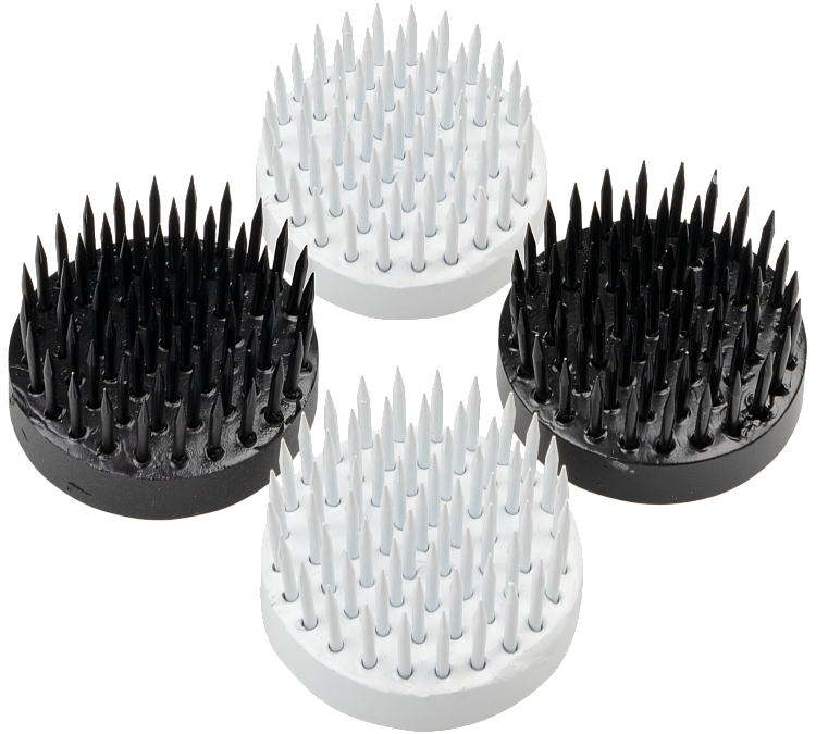Niwaki Black and White Kenzan set