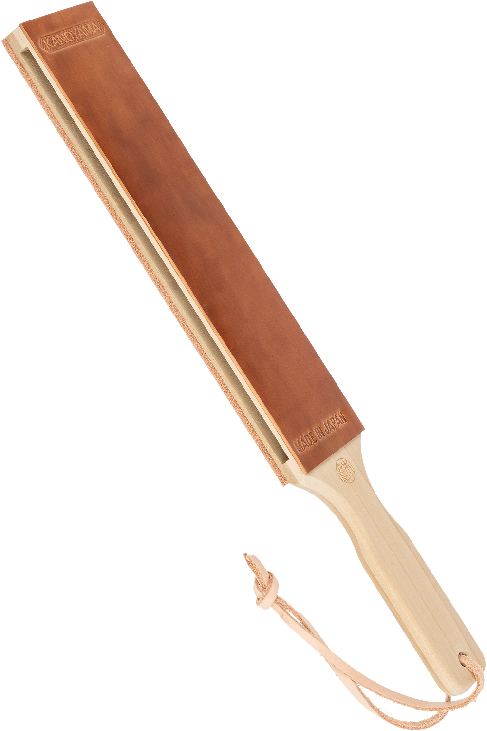 Cordovan leather strop
