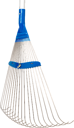 Niwaki Aluminium Rake: lightweight, strong and adjustable