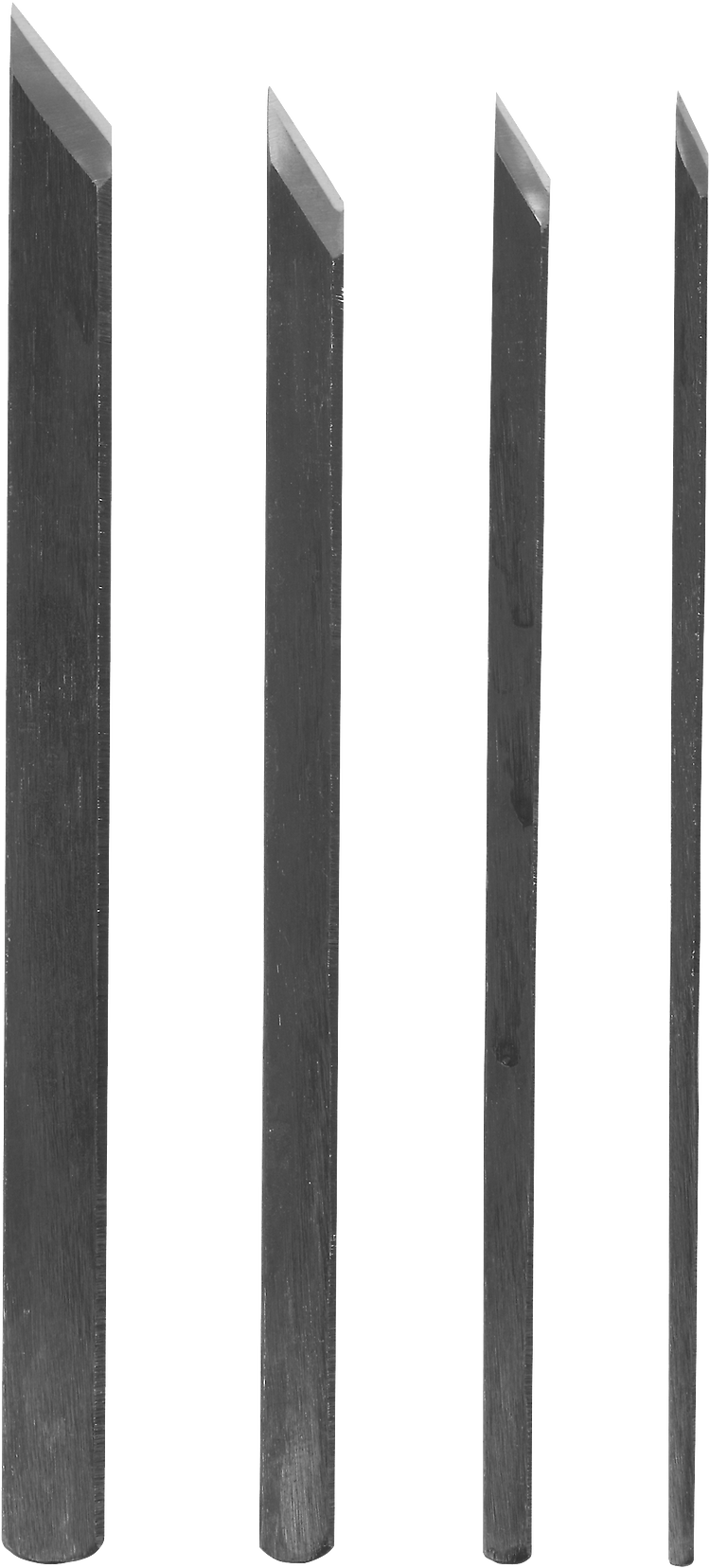 4 Piece Carving Blade Set - Niwaki